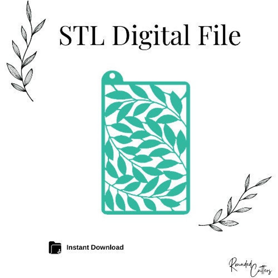 Stencils #30 for Polymer Clay, Digital STL File, Instant Download, STL ...