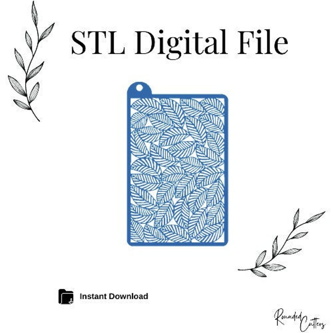 Stencils #78 for Polymer Clay, Digital STL File, Instant Download, STL ...
