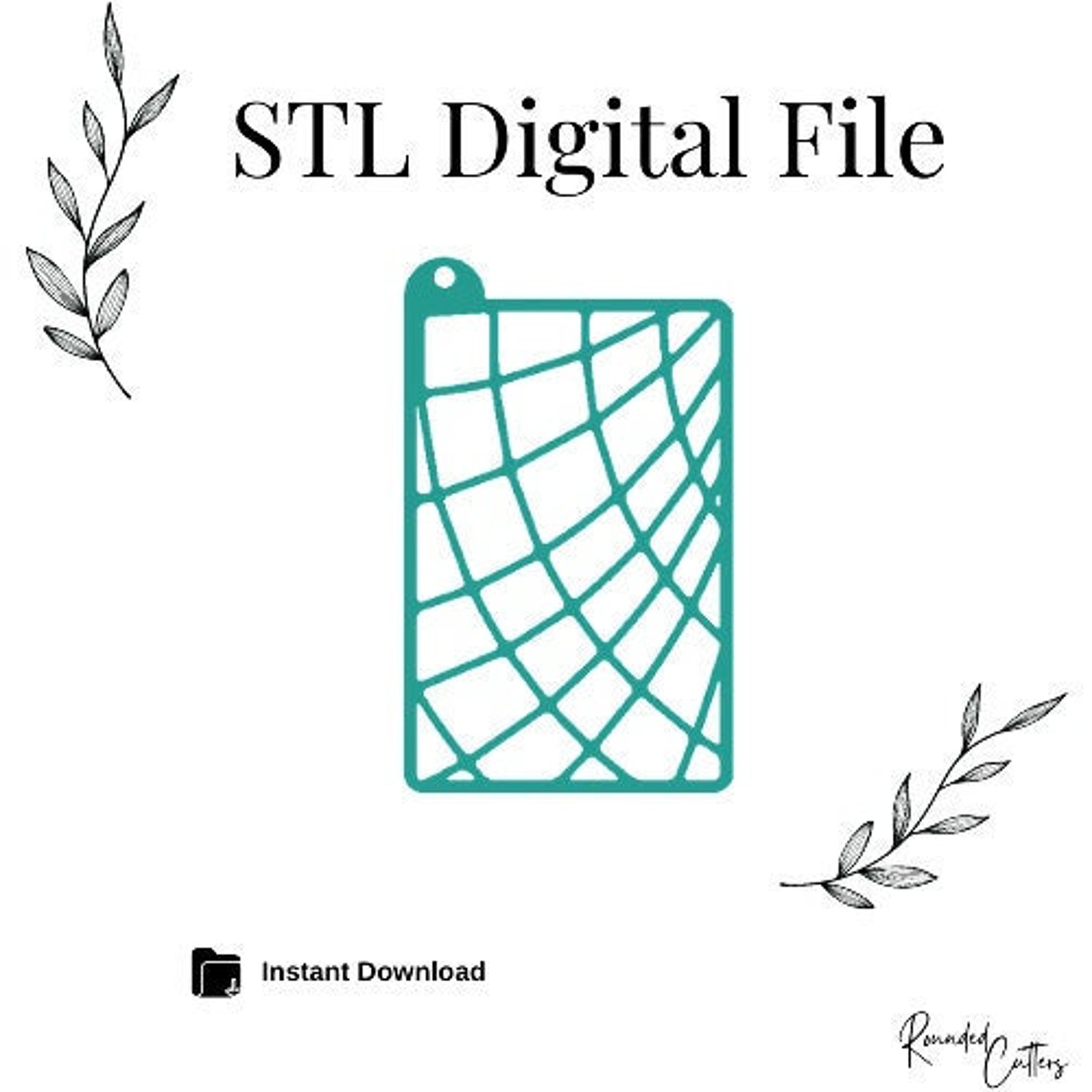 Stencils #26 for Polymer Clay, Digital STL File, Instant Download, STL ...