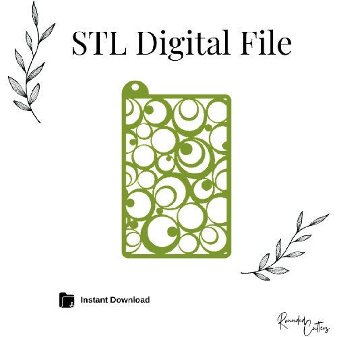 Stencils #52 for Polymer Clay, Digital STL File, Instant Download, STL ...