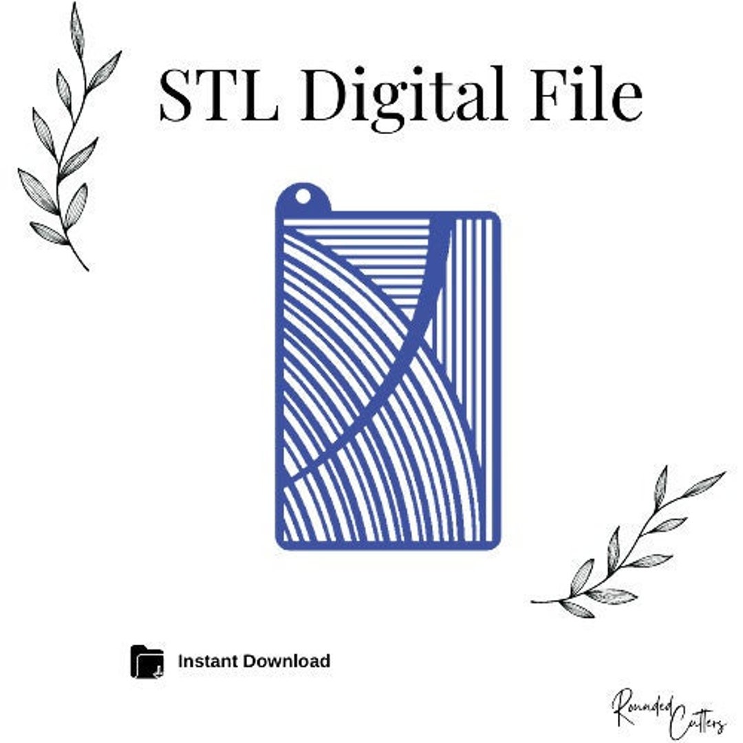 Stencils #28 for Polymer Clay, Digital STL File, Instant Download, STL ...