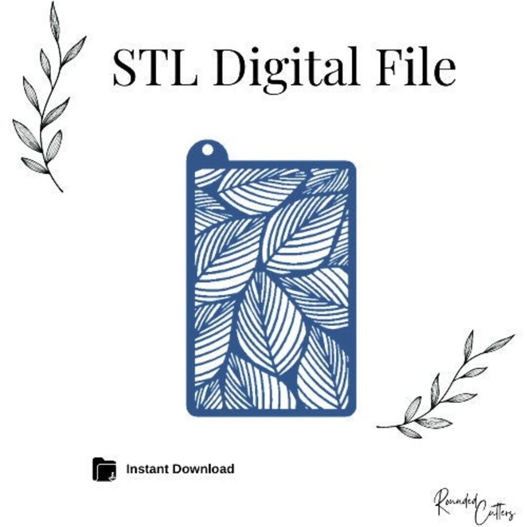 Stencils #57 for Polymer Clay, Digital STL File, Instant Download, STL ...