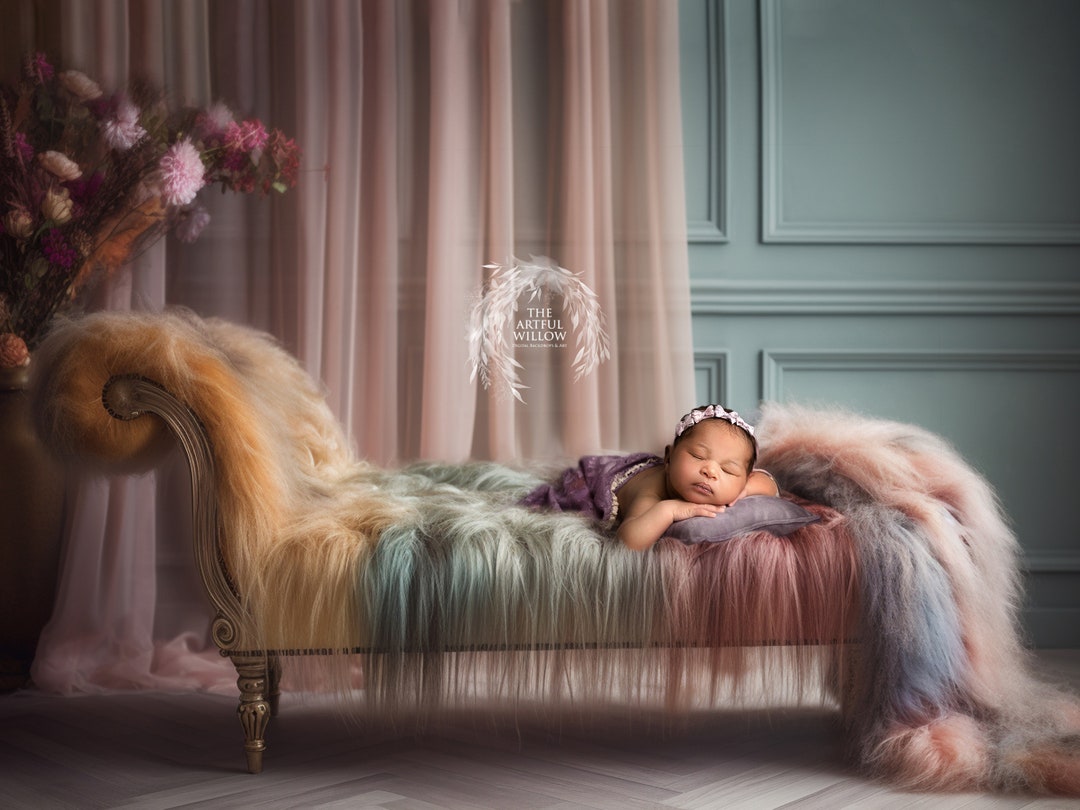 The 'evelyn' Digital Backdrop Collection (SET OF 5 Stunning Rainbow ...