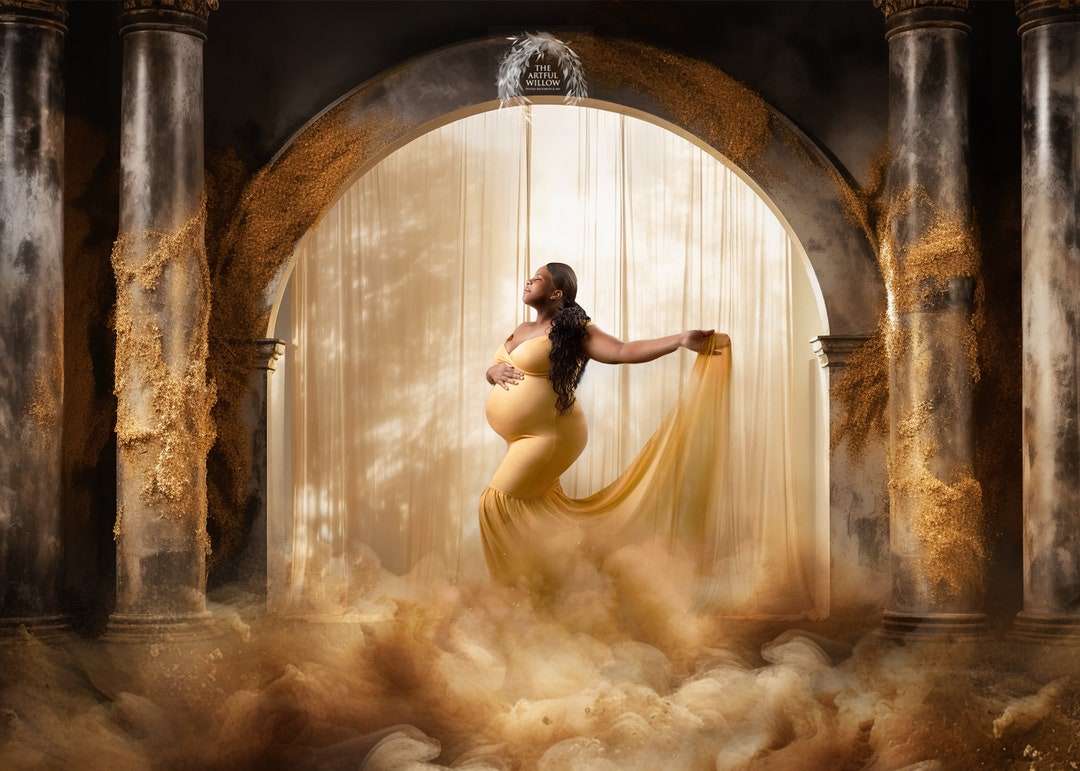 The 'precious' Digital Backdrop Collection (SET OF 5 Stunning Gold ...