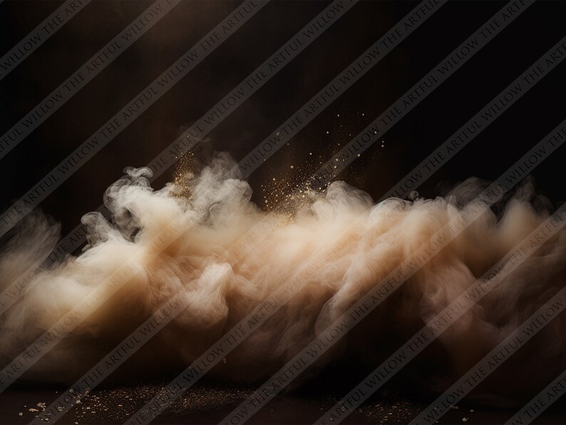 The 'amberly' Gold Smoke & Glitter Overlay Collection (SET OF 5 Gold ...