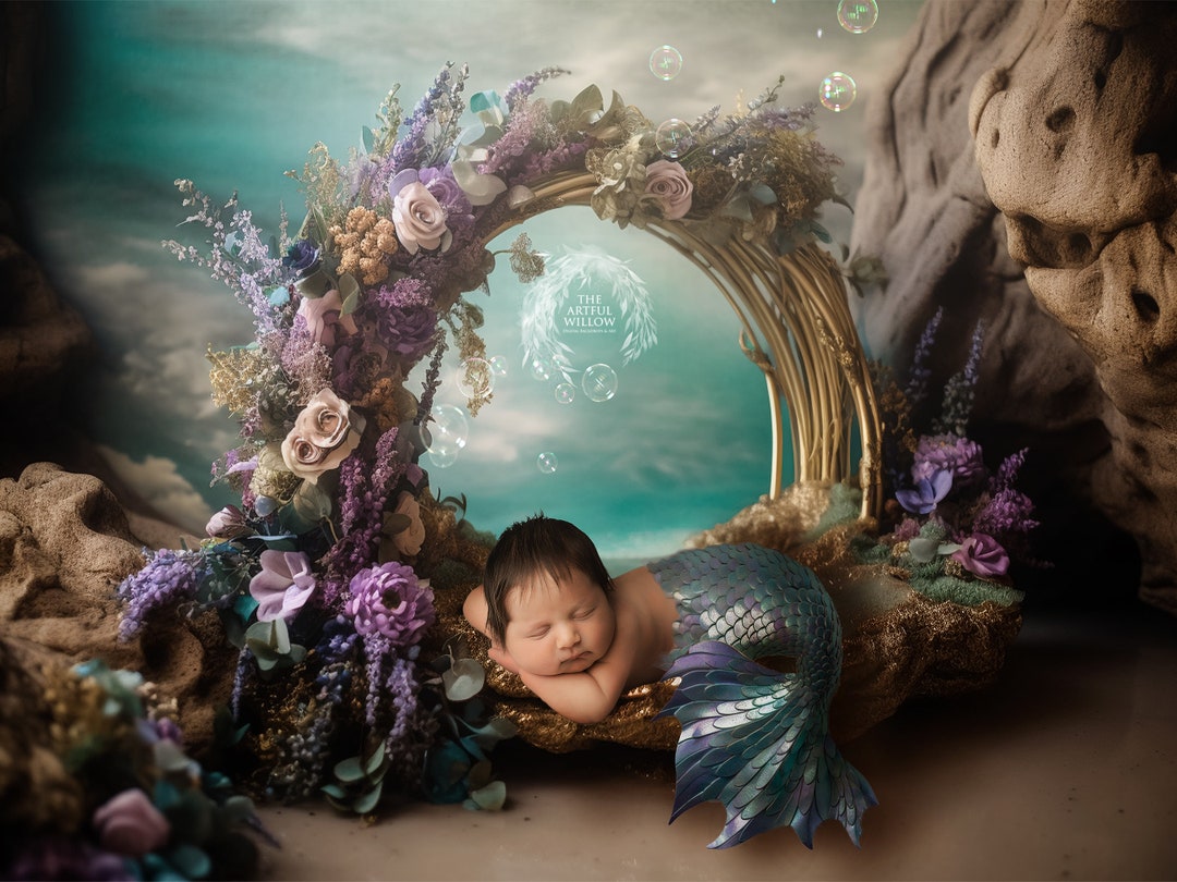 The 'ariel' Digital Backdrop Collection (SET OF 5 Stunning Little ...