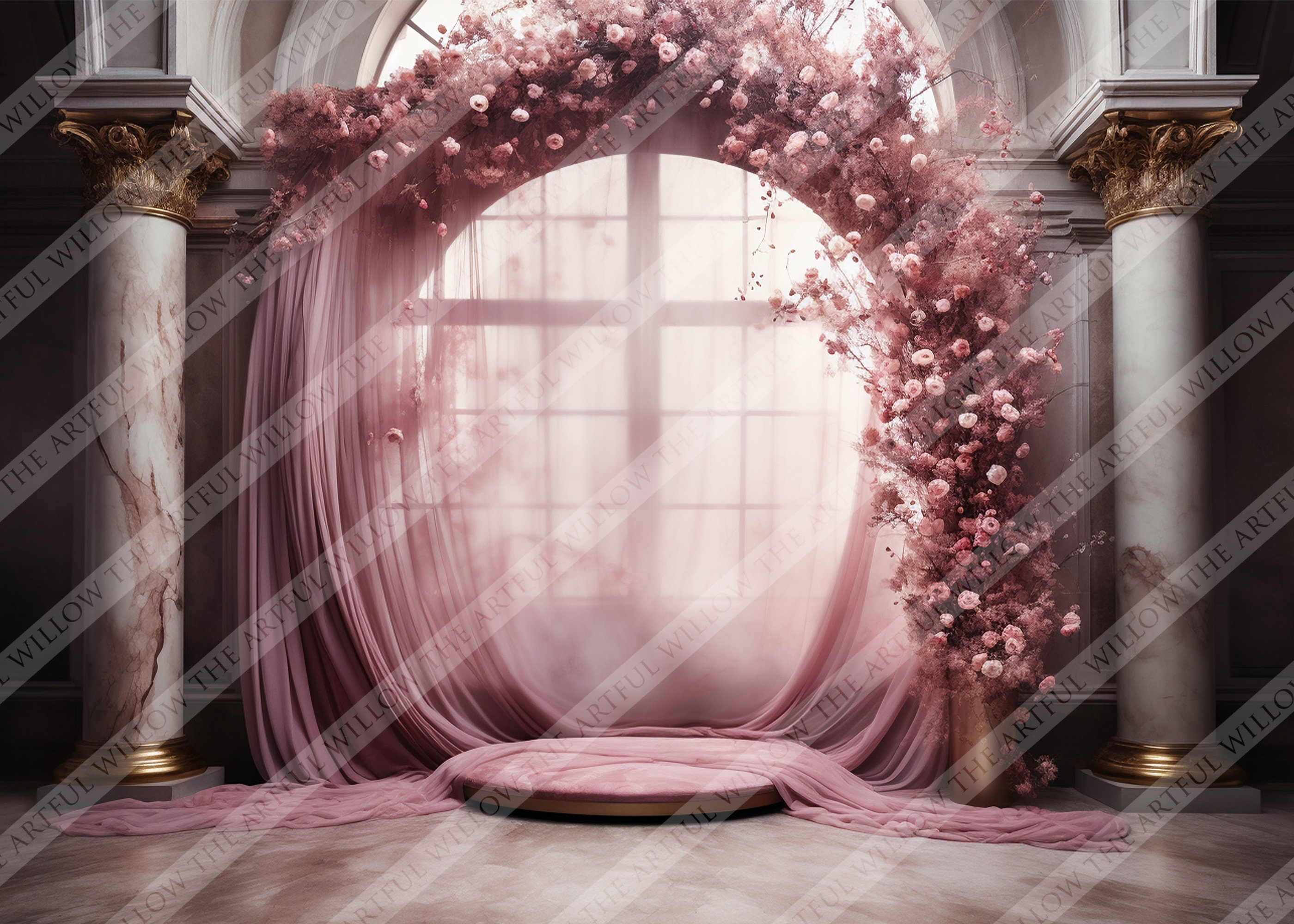 The 'leanna' Digital Backdrop Collection SET OF 5 - Etsy