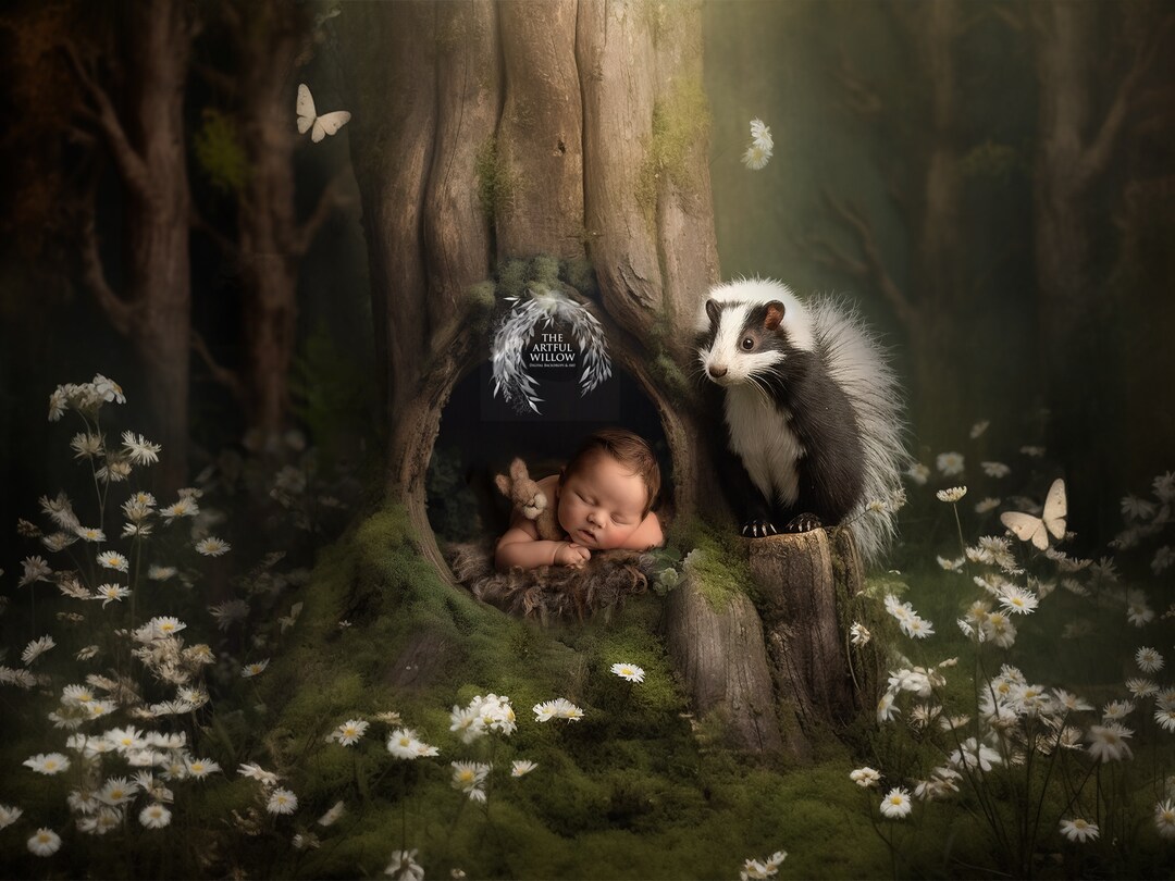 The 'bambi' Digital Backdrop Collection (SET OF 5 Stunning Bambi ...