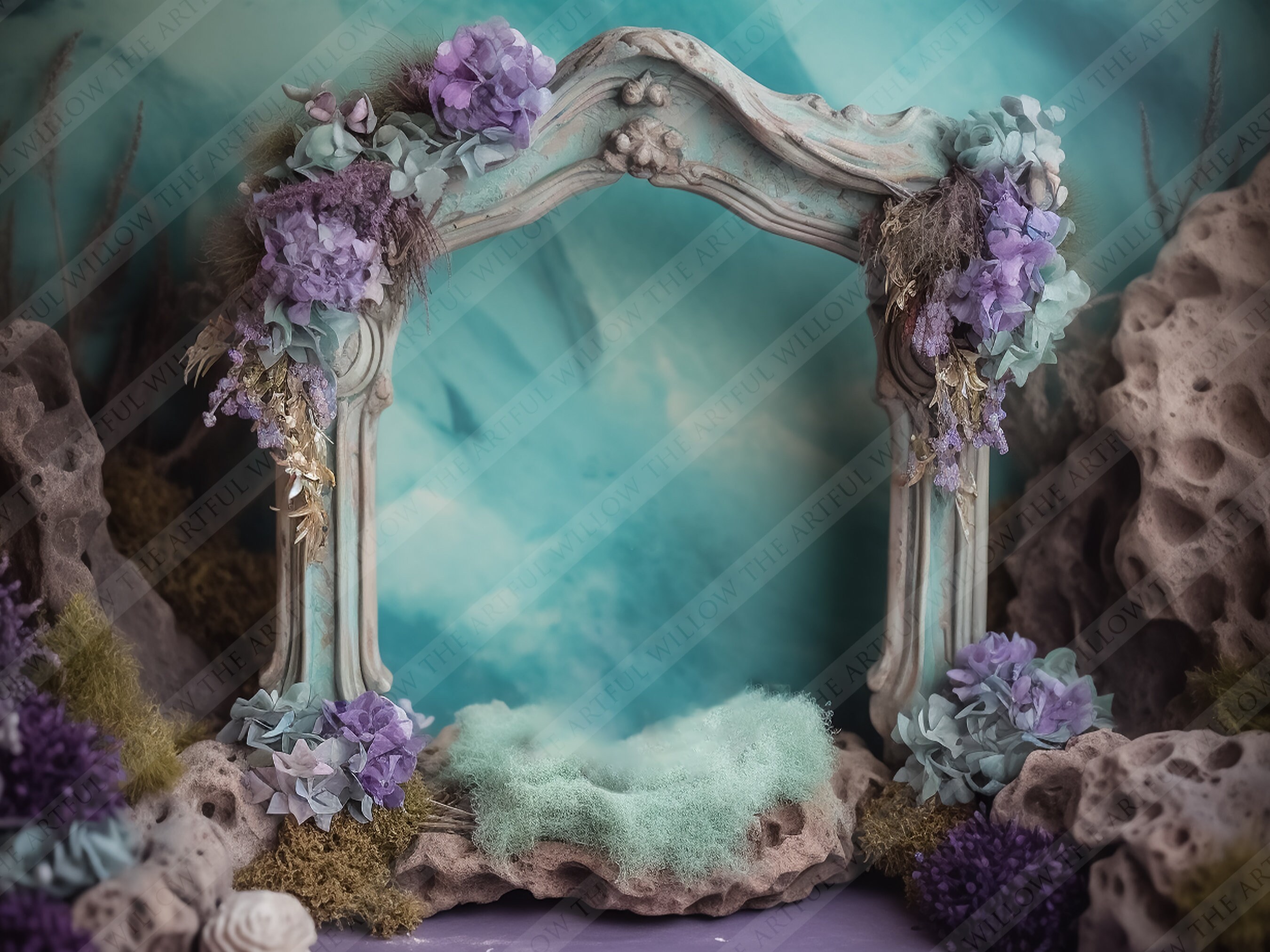 The 'ariel' Digital Backdrop Collection SET OF 5 Stunning Little ...