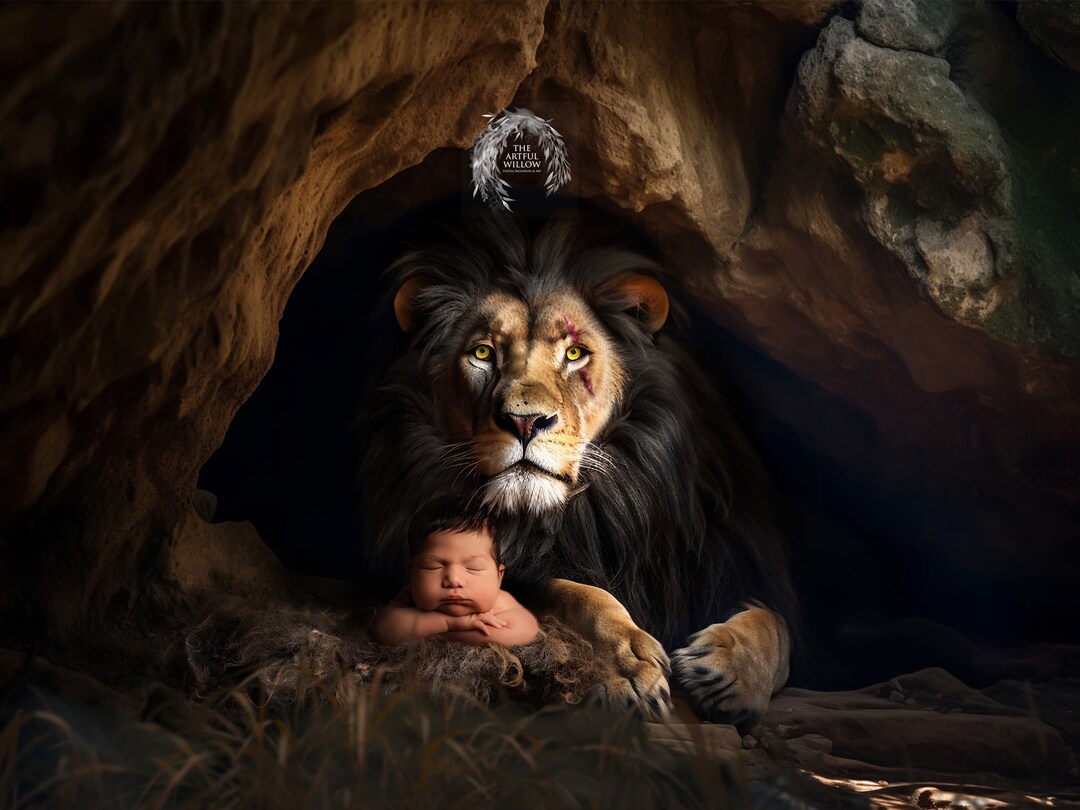 The 'simba' Digital Backdrop Collection (SET OF 5 Stunning Digital ...