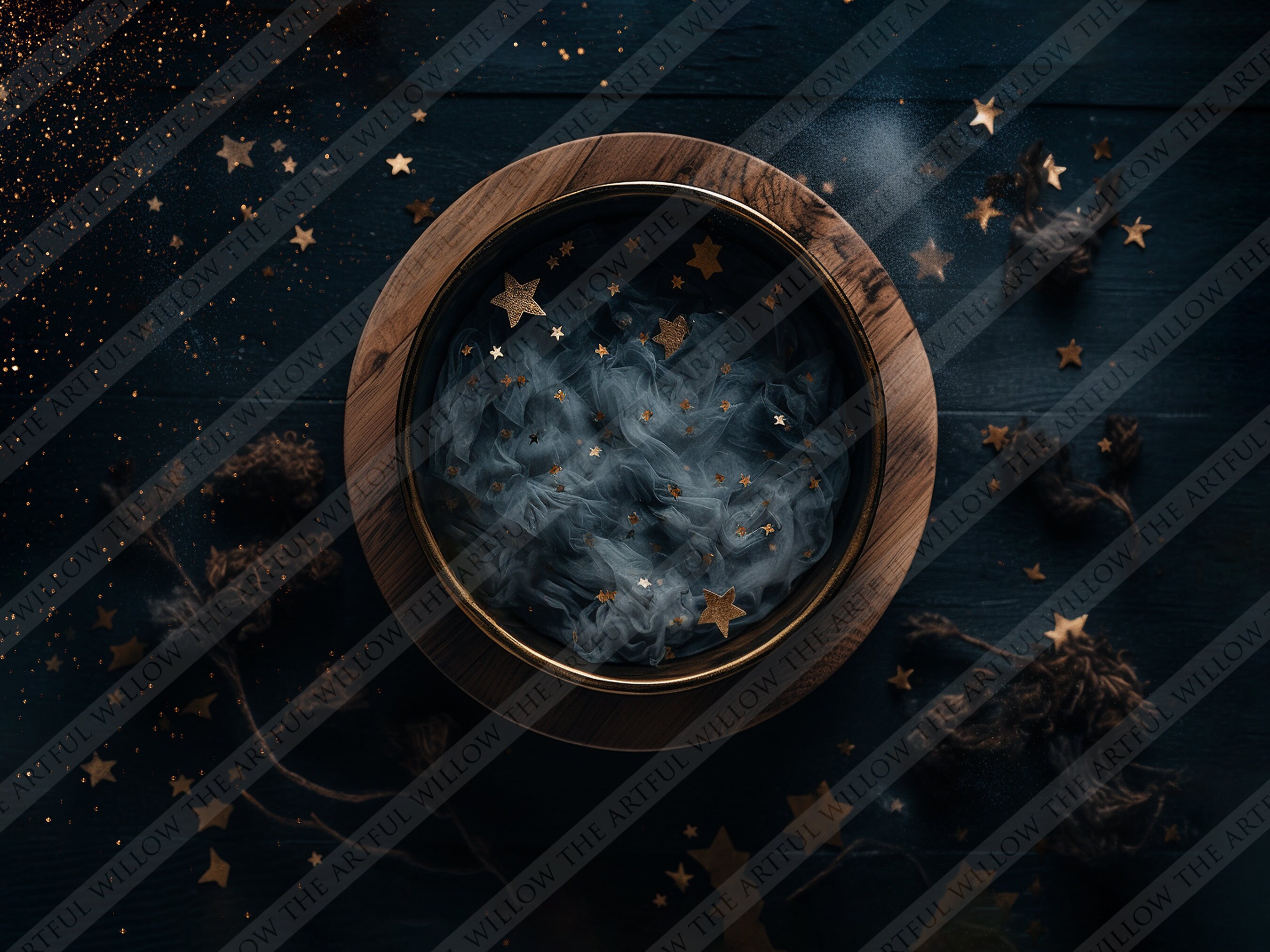 The 'ralph' Digital Backdrop Collection SET OF 5 Stunning Dark Blue ...