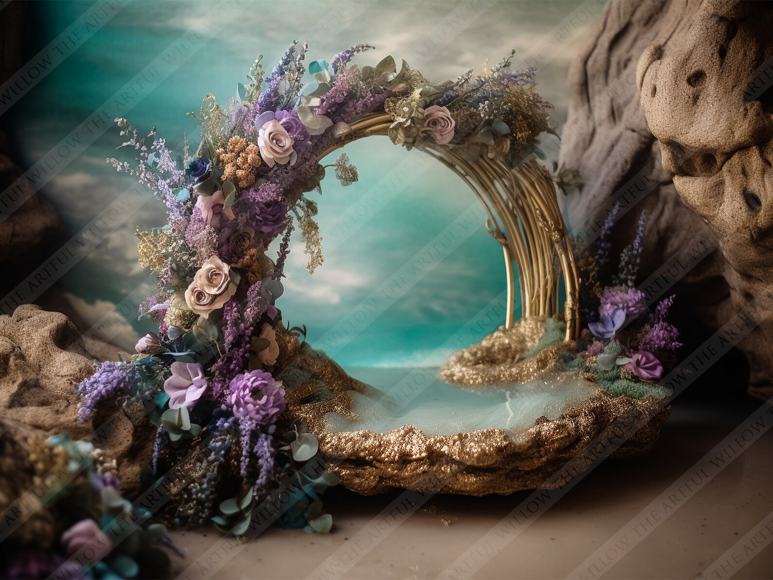 The 'ariel' Digital Backdrop Collection SET OF 5 Stunning Little ...