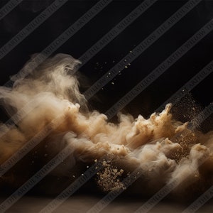 The 'amberly' Gold Smoke & Glitter Overlay Collection (SET OF 5 Gold ...