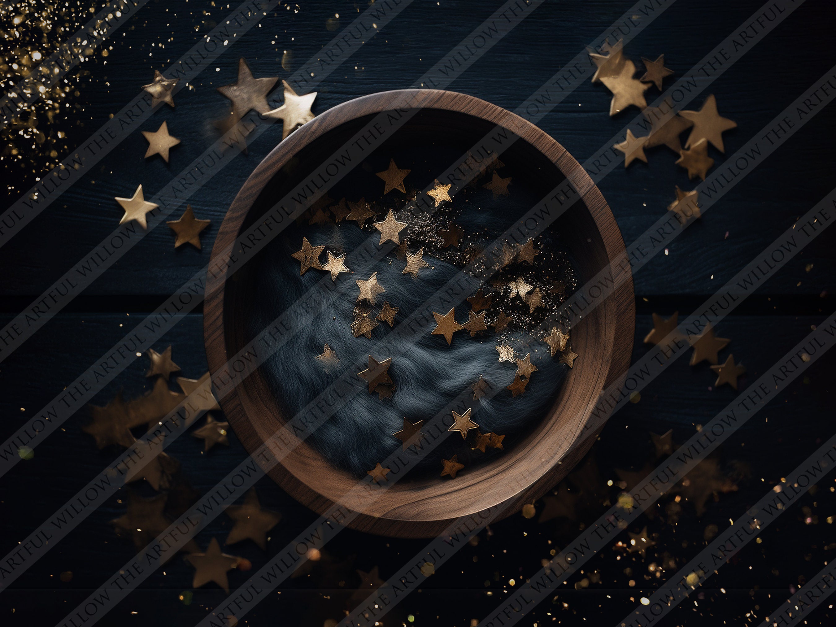 The 'ralph' Digital Backdrop Collection SET OF 5 Stunning Dark Blue ...