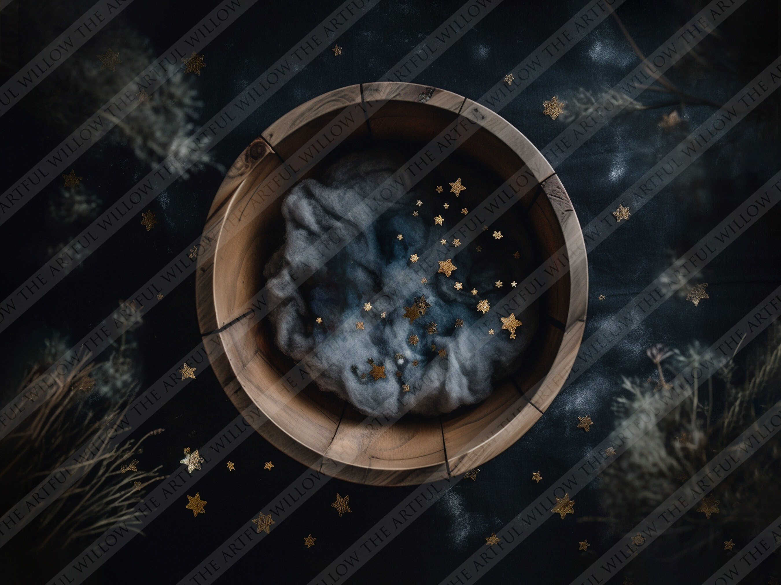 The 'ralph' Digital Backdrop Collection SET OF 5 Stunning Dark Blue ...