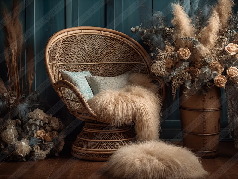The 'chelsea' Digital Backdrop Collection (SET OF 5 Stunning Wicker ...