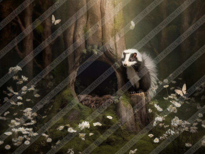 The 'bambi' Digital Backdrop Collection SET OF 5 - Etsy