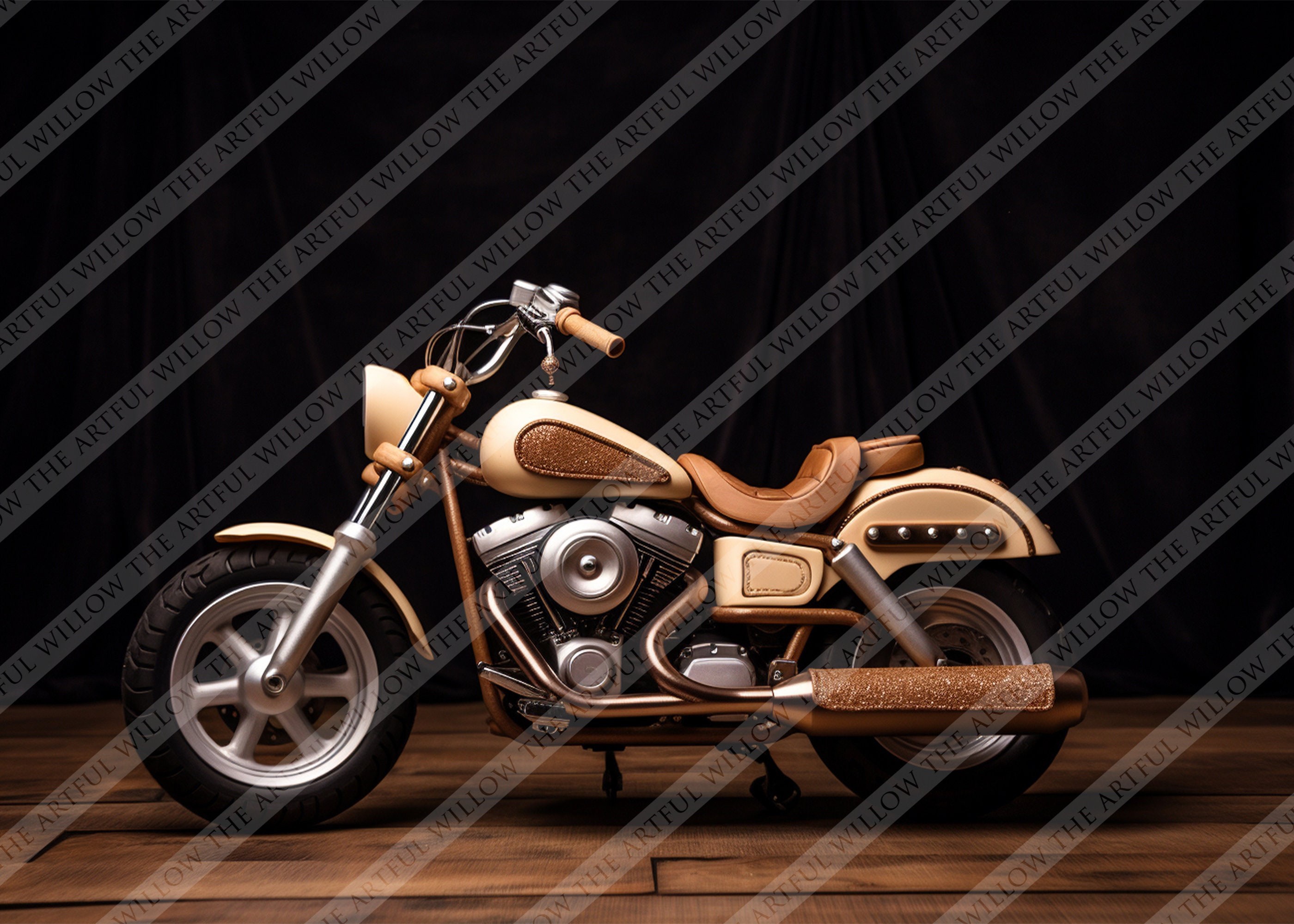 The 'valentino' Digital Backdrop Collection SET OF 5 Moterbike Digital ...