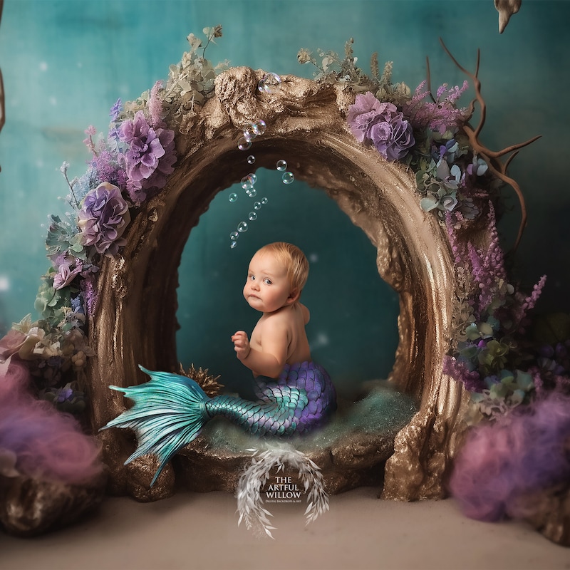 Baby Mermaid Tail - Etsy