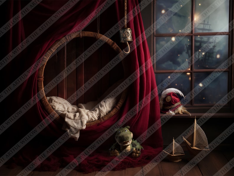 The 'peter' Digital Backdrop Collection (SET OF 5 Stunning Peter Pan ...