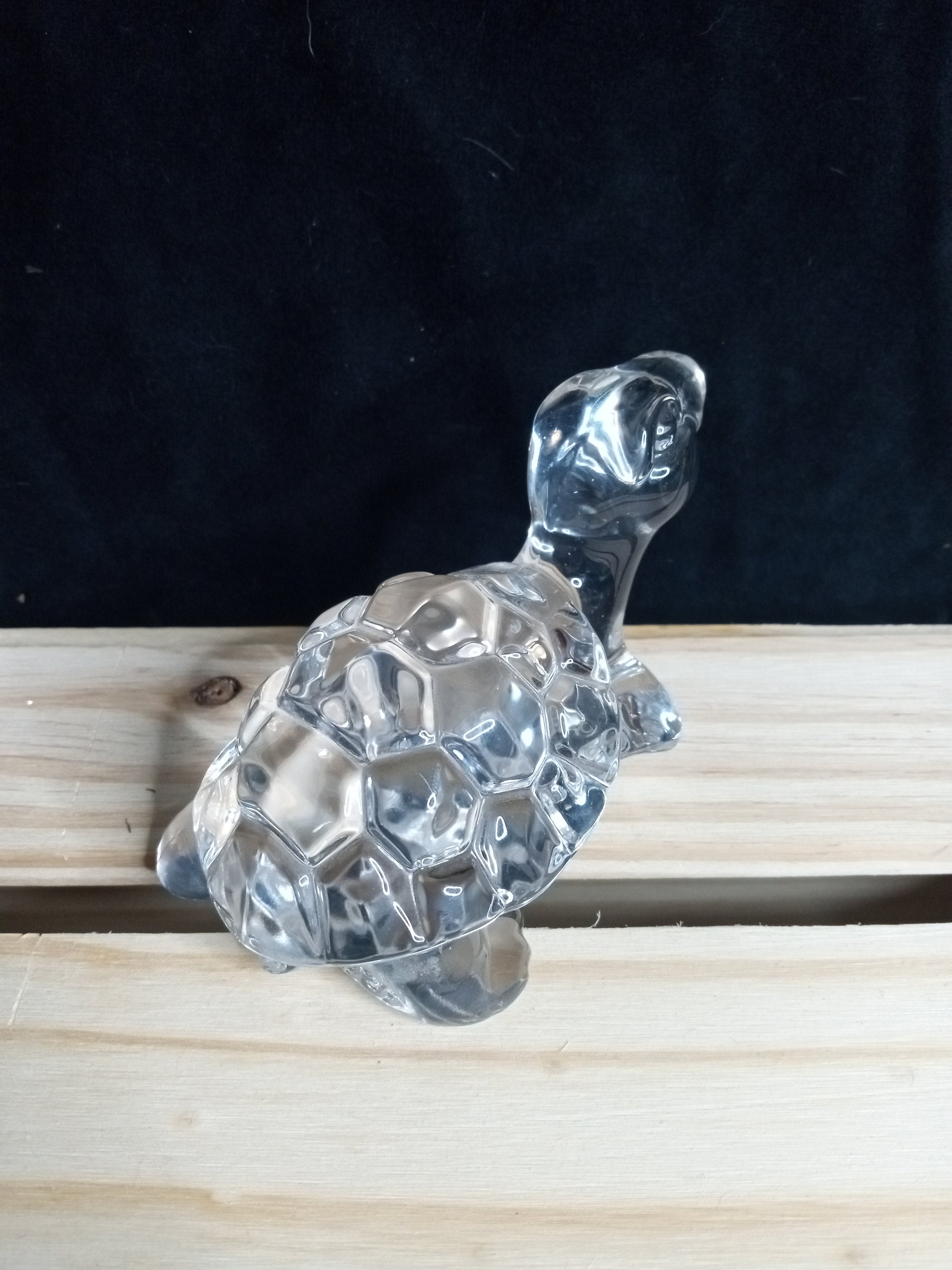 Princess House Pets Crystal Sea Turtle - Etsy
