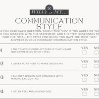 What's My Communication Style Quiz - Etsy