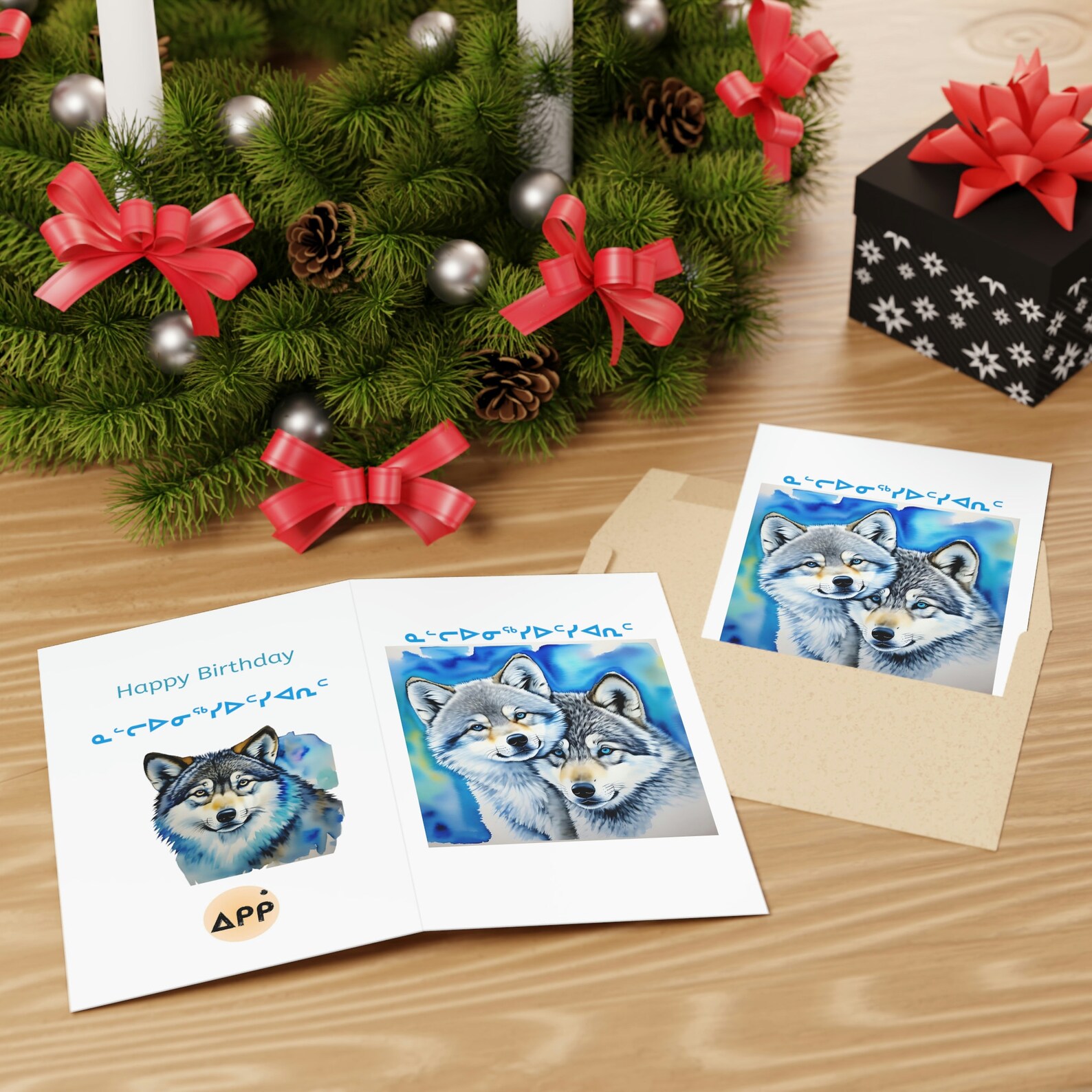 Inuit Happy Birthday - Card - Etsy