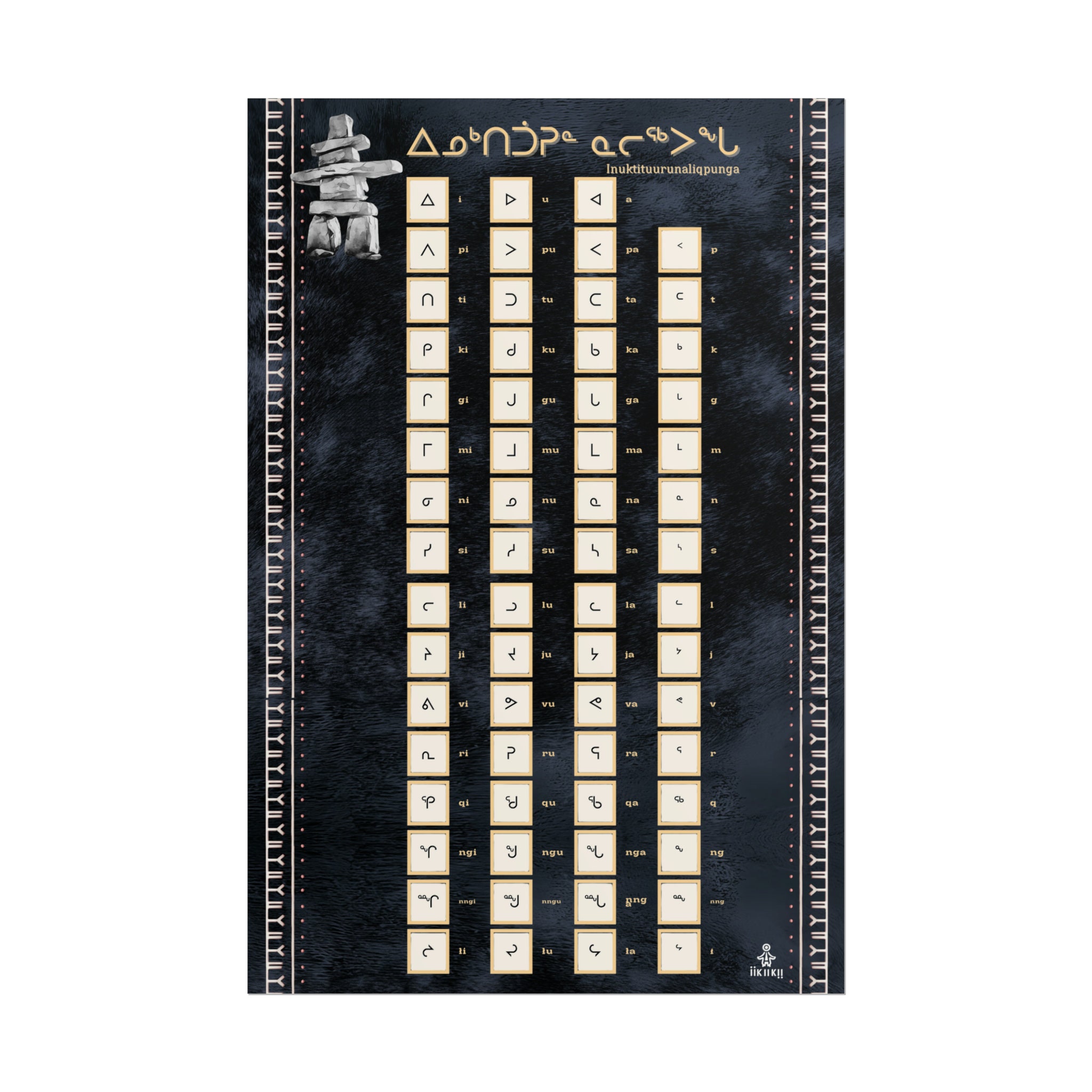 Inuit Inuktitut - Syllabics - Etsy