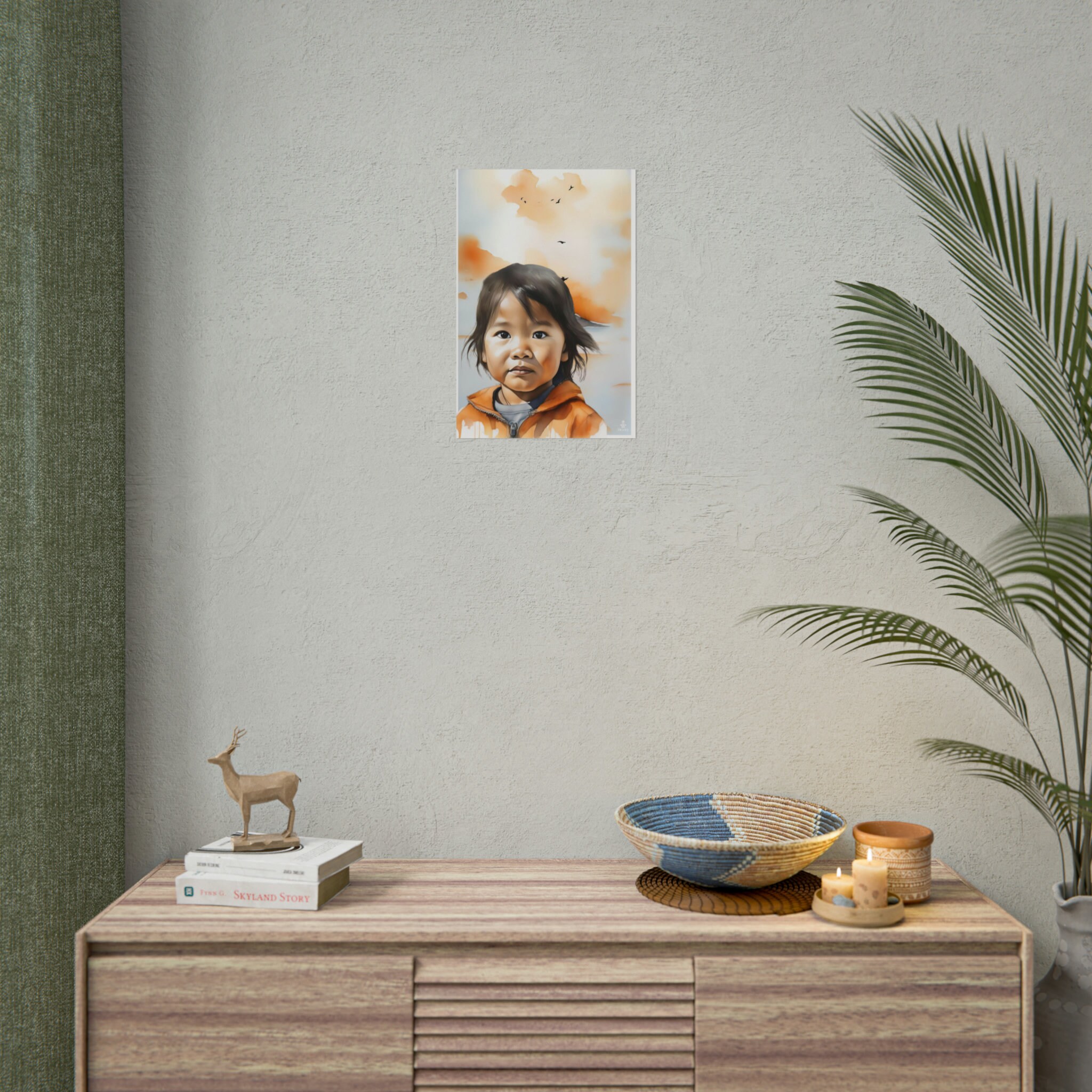 Inuit Young Child - Poster - Etsy