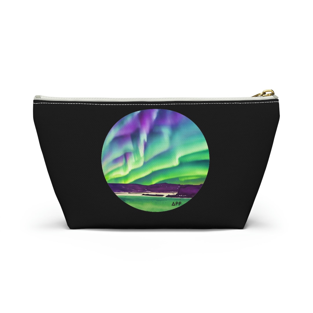 Inuit Northern Lights Accessory Pouch - Etsy
