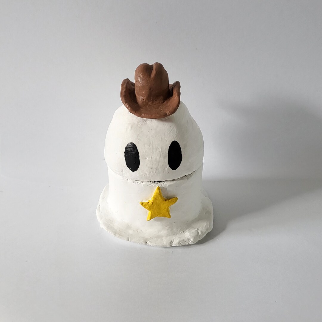Cowboy Ghost Stash Jar - Etsy