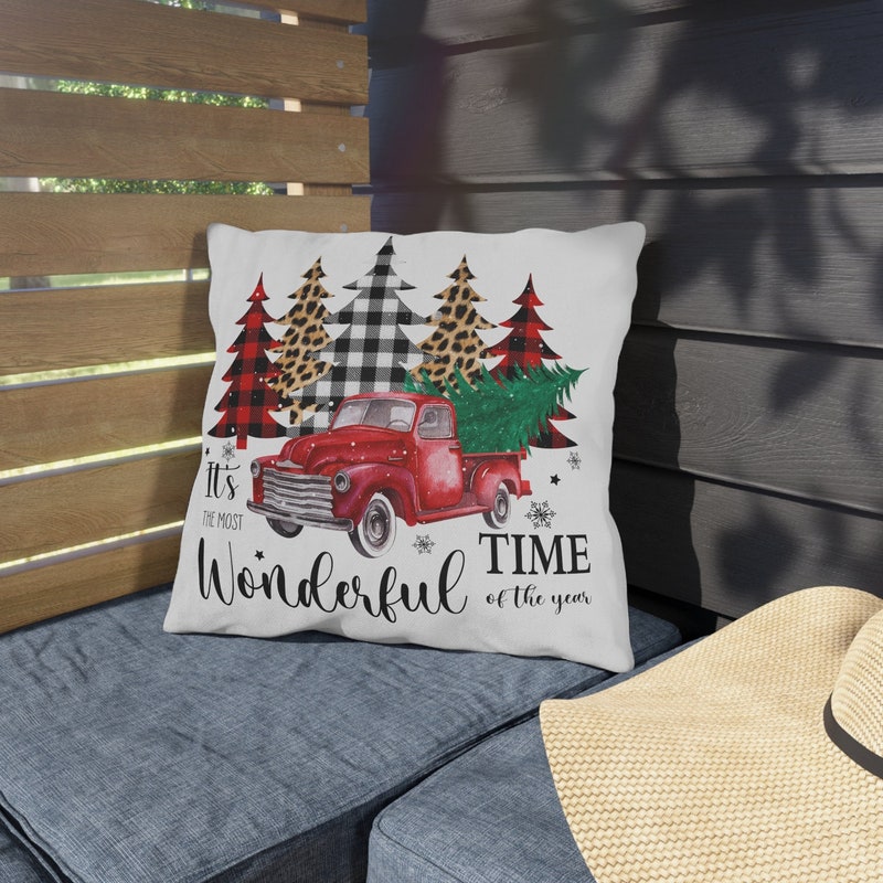 Outdoor Christmas Pillows - Etsy