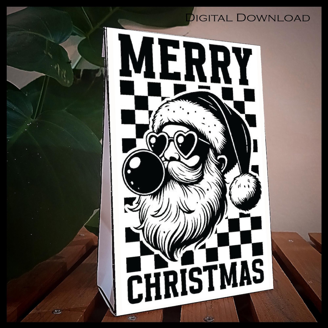 Print Template Gift Box, Candy Box, Bag Template for Christmas ...