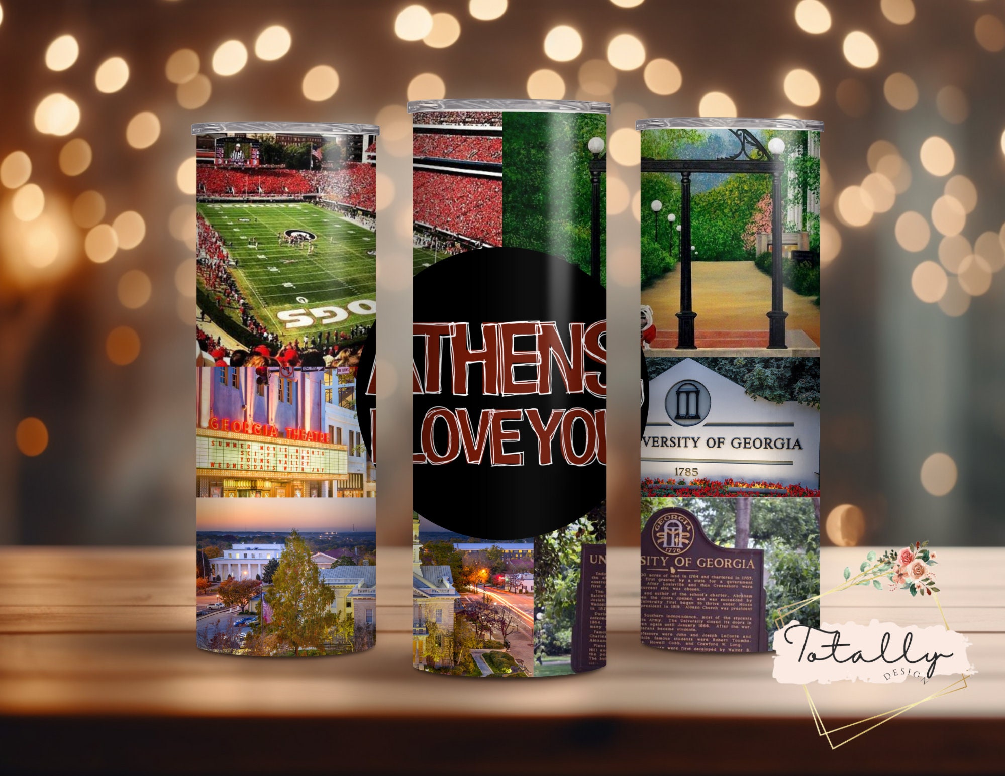 Athens, GA 20oz Tumbler Wrap - Etsy