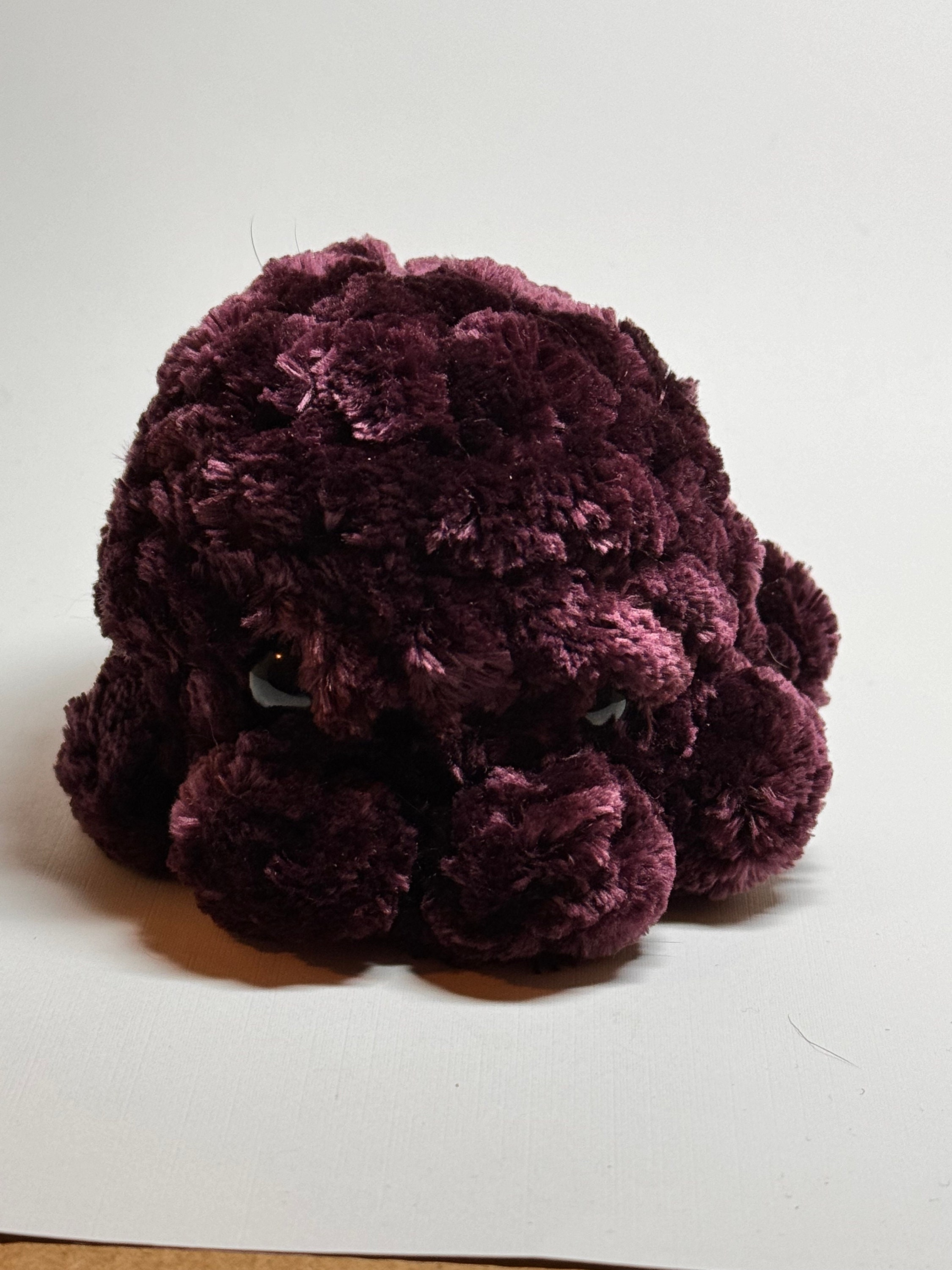 Purple Plushie Crochet Octopus Purple Handmade Cute Toy - Etsy