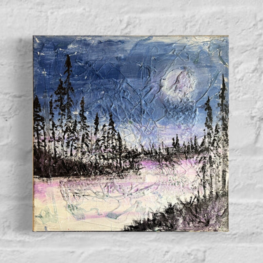 Slime Lake Original Abstract Acrylic and Slime Painting - Etsy