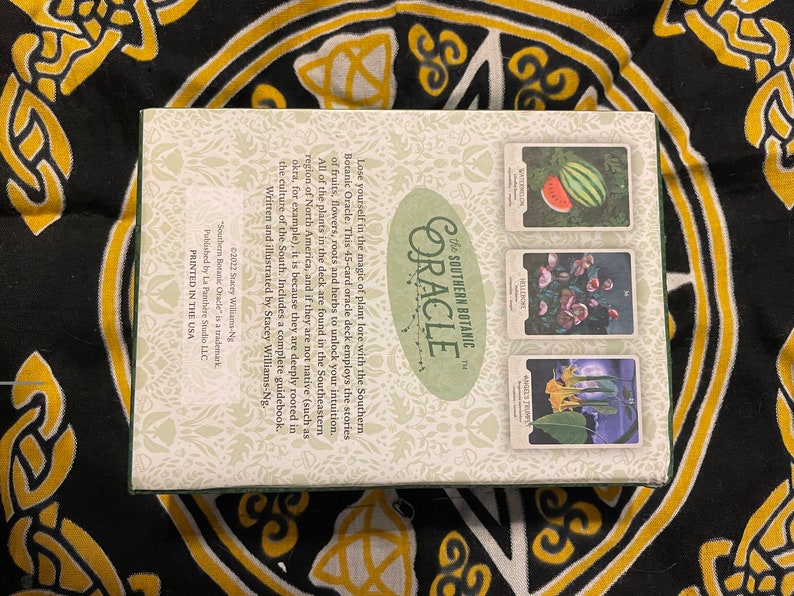 Southern Botanic Oracle Cards - Etsy