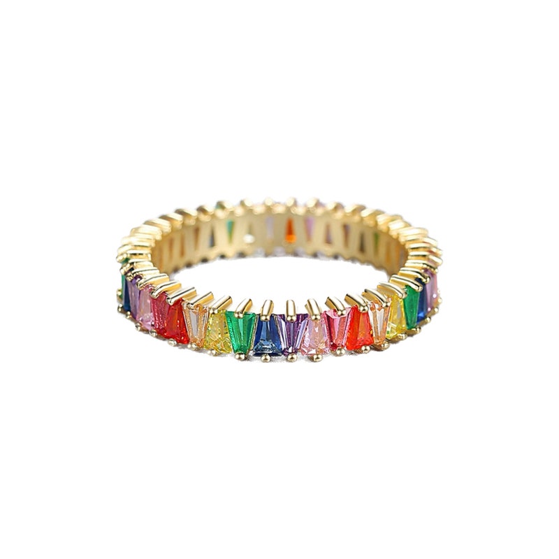 Rainbow Ring - Etsy