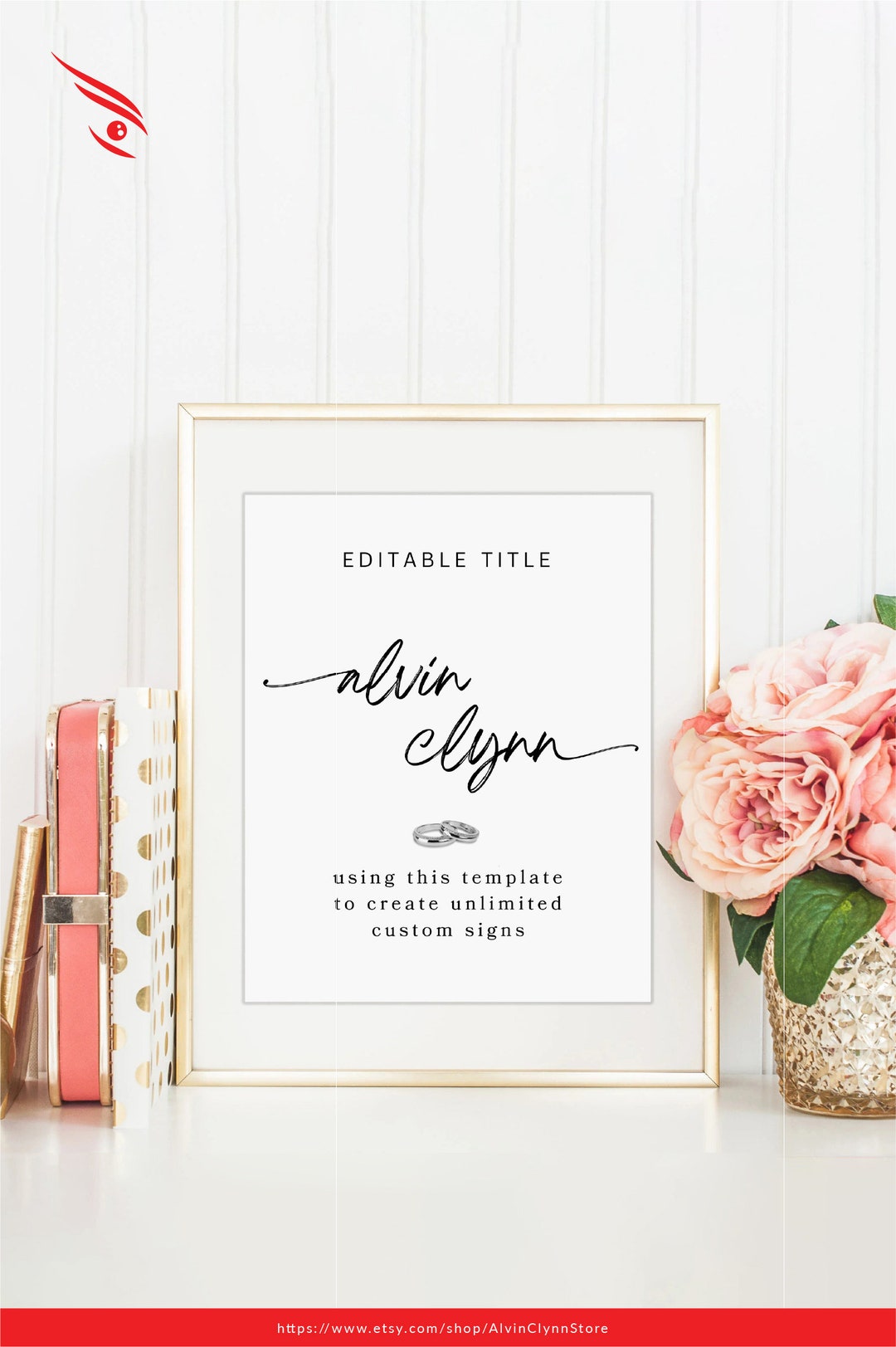 Modern Wedding Sign Printable, Bohemian Wedding Signs, Minimalist ...