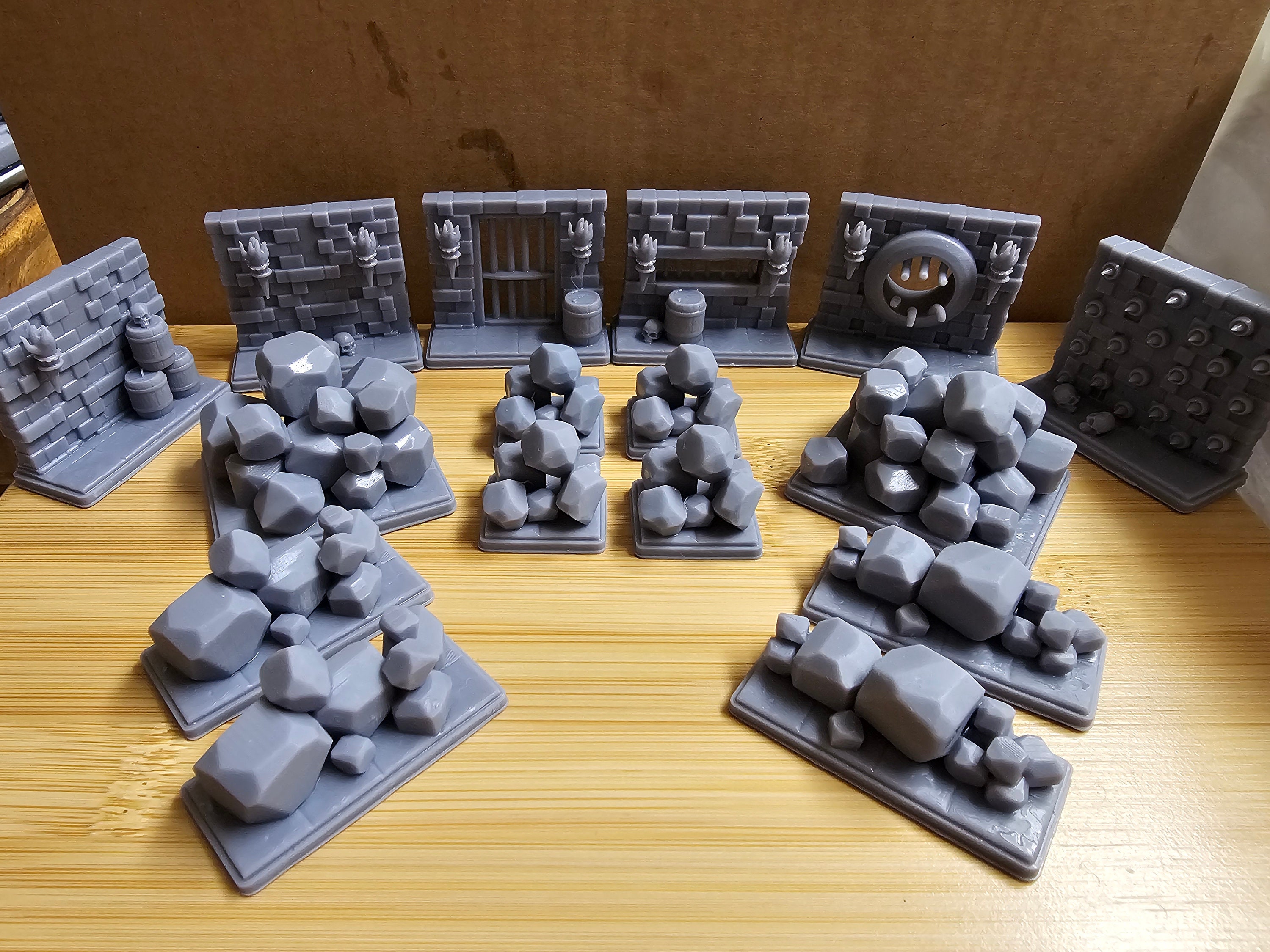 Heroquest Wall and Rock Fall Upgrade Pack - Etsy