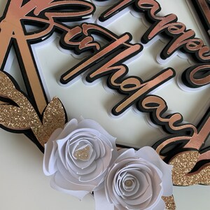 Happy Birthday Cake Topper - Etsy