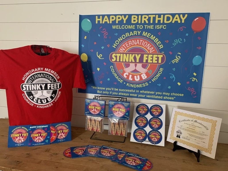 CD Personalized Happy Birthday Stinky Feet Song - Etsy