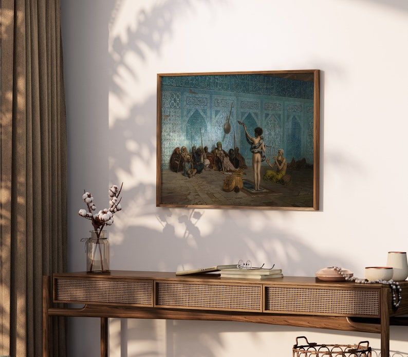 The Snake Charmer by Jean-léon Gérôme C.1870 Orientalism, Genre ...