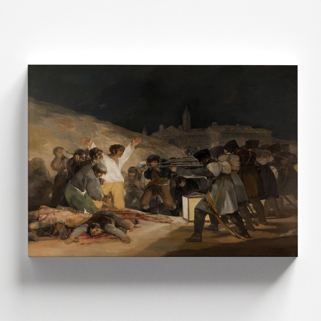 The Third of May 1808 in Madrid, or the Executions by Francisco Goya ...