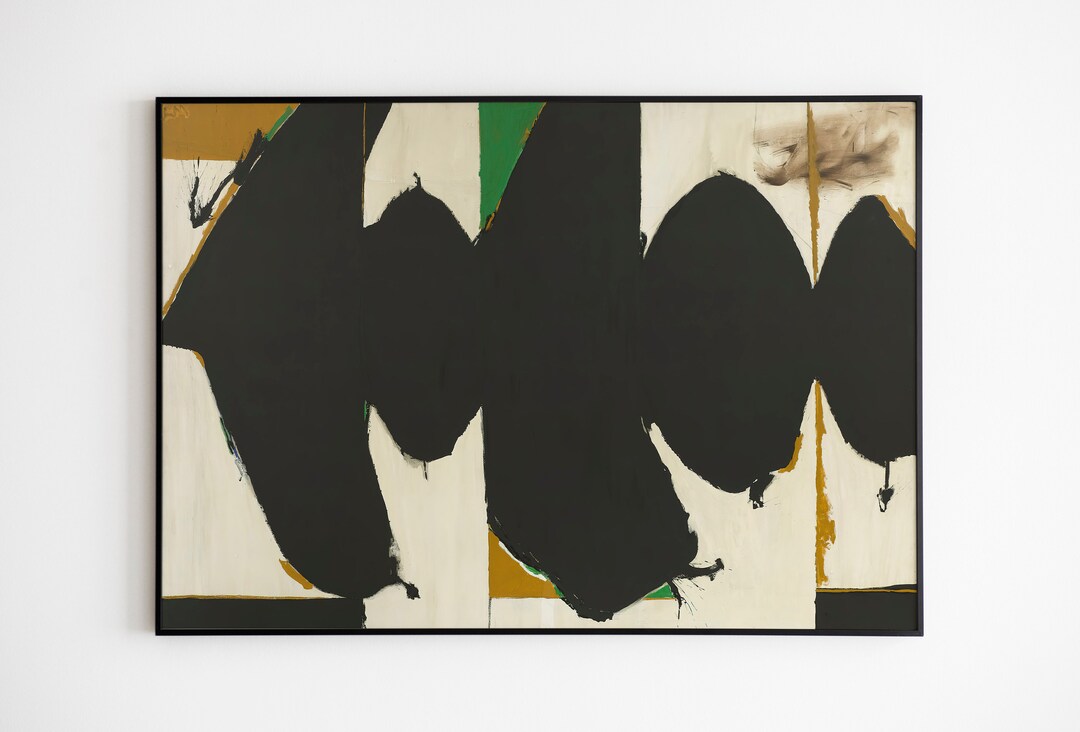 Elegy to the Spanish Republic No. 110 by Robert Motherwell 1971 ...