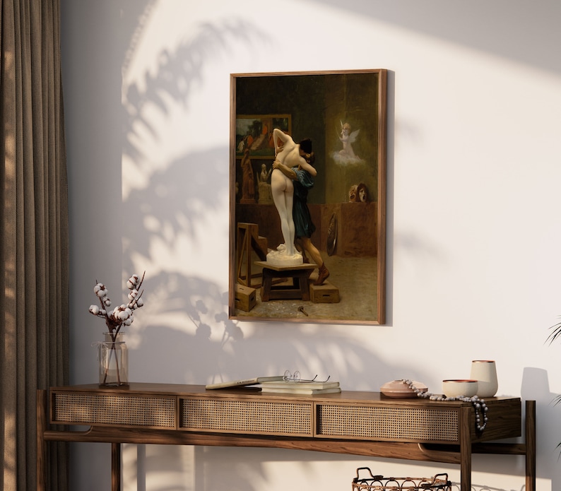 Pygmalion and Galatea by Jean-léon Gérôme 1890 Home Decor - Etsy