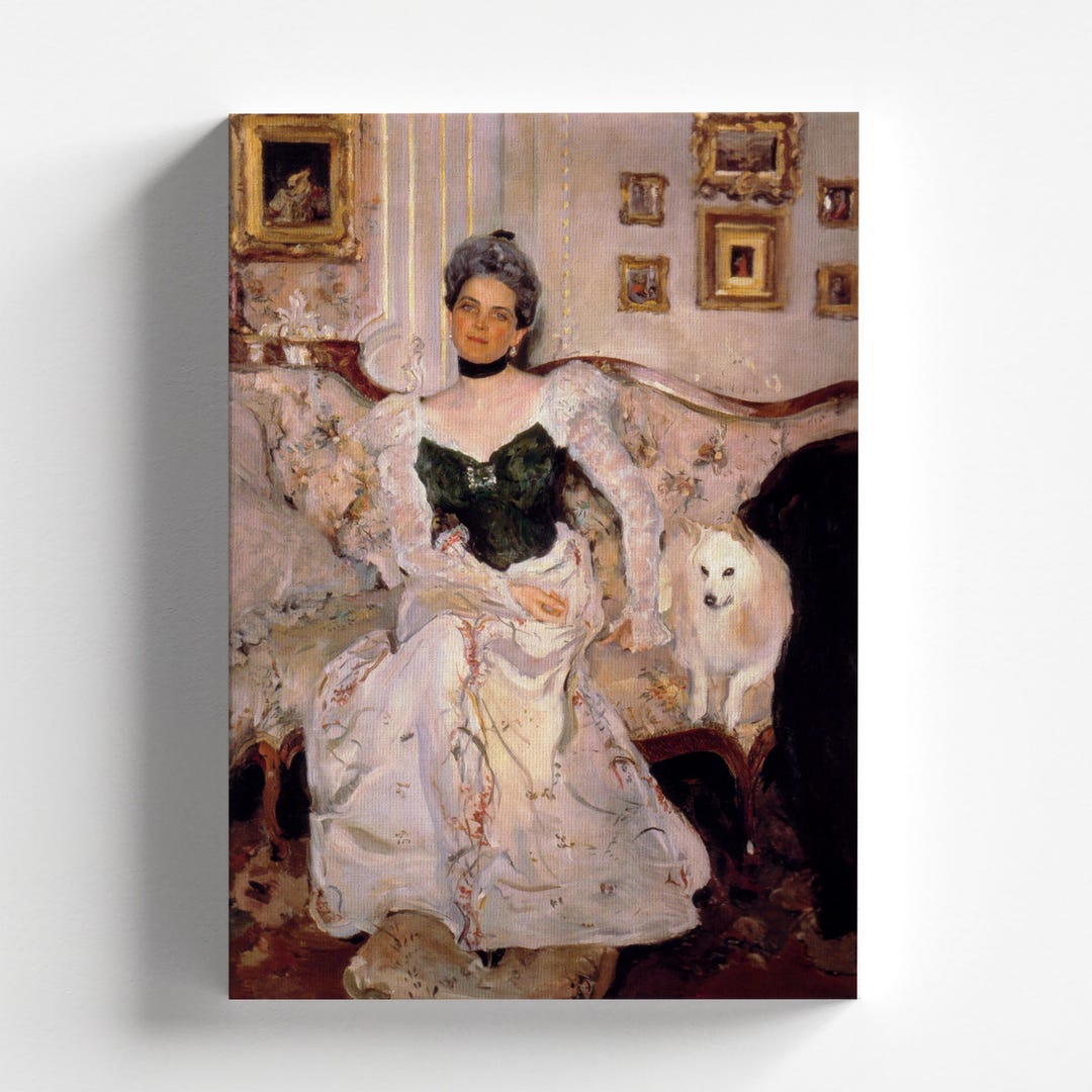Portrait of Princess Zinaida Yusupova by Valentin Serov C.1900-02 ...