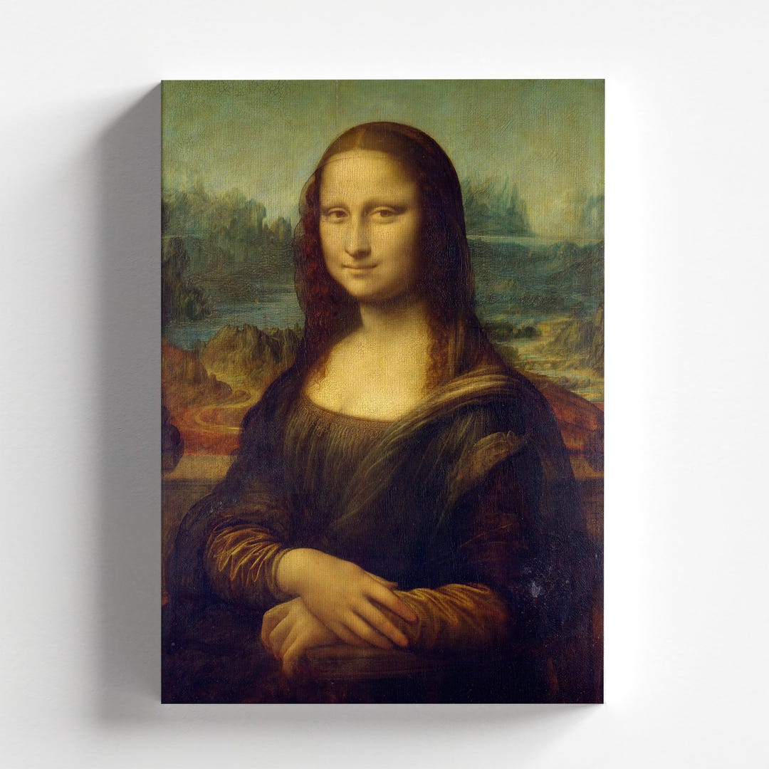 Mona Lisa (portrait of Lisa Gherardini, Wife of Francesco Del Giocondo ...