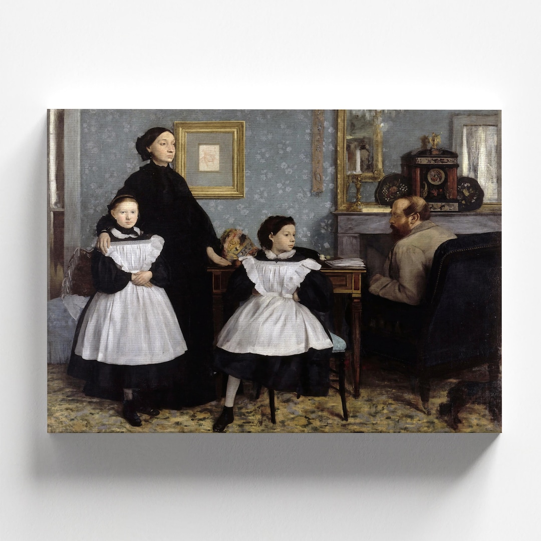 The Bellelli Family (la Famille Bellelli) by Edgar Degas C.1858-69 ...