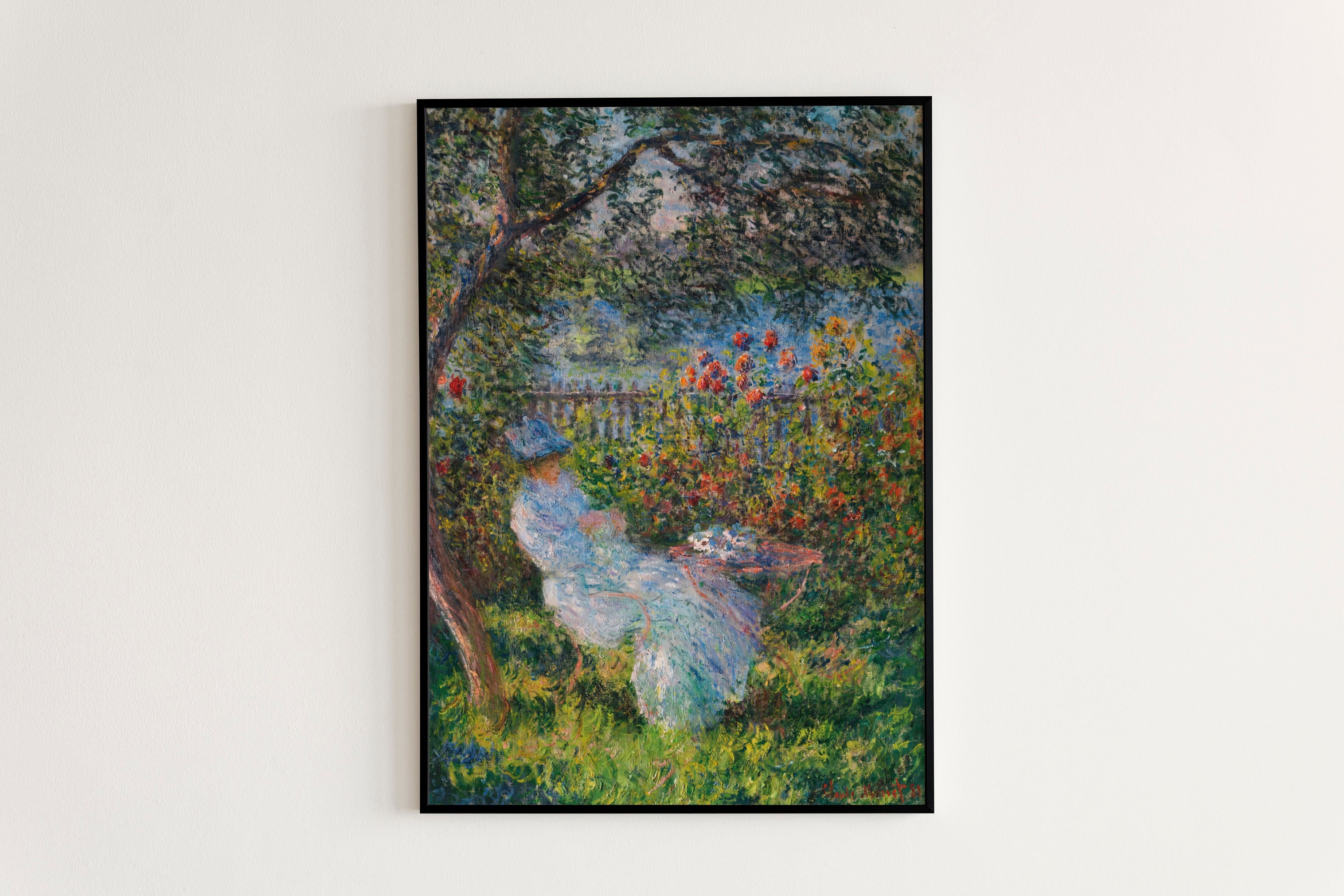 Alice Hoschedé au jardin de Claude Monet 1881 Impressionnisme, Portrait ...